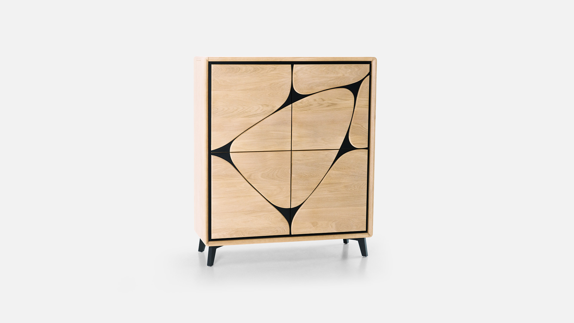 Meuble haut 4 portes FRANCE | En chêne massif | Mobilier de France (Canada)