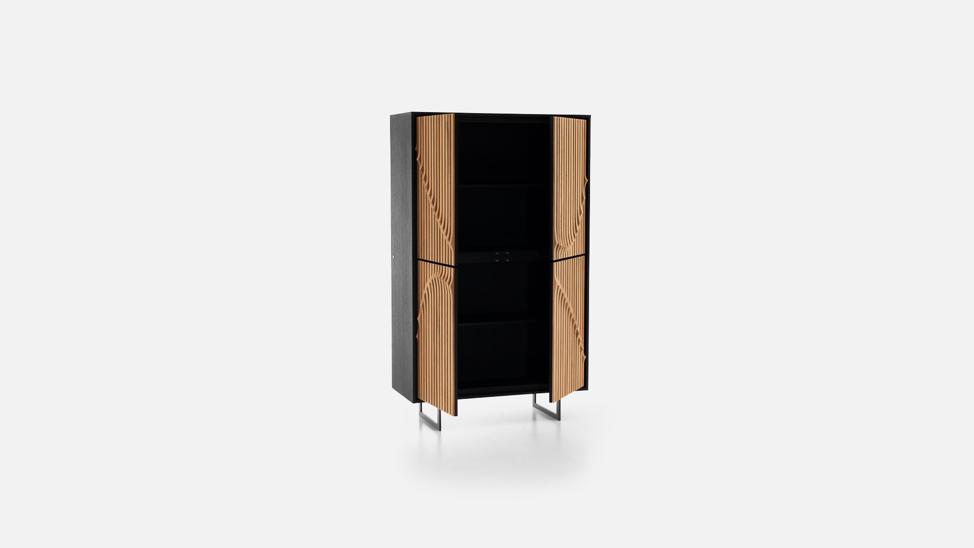Meuble haut 4 portes VOGUE | Une vague de chaleur | Mobilier de France ...