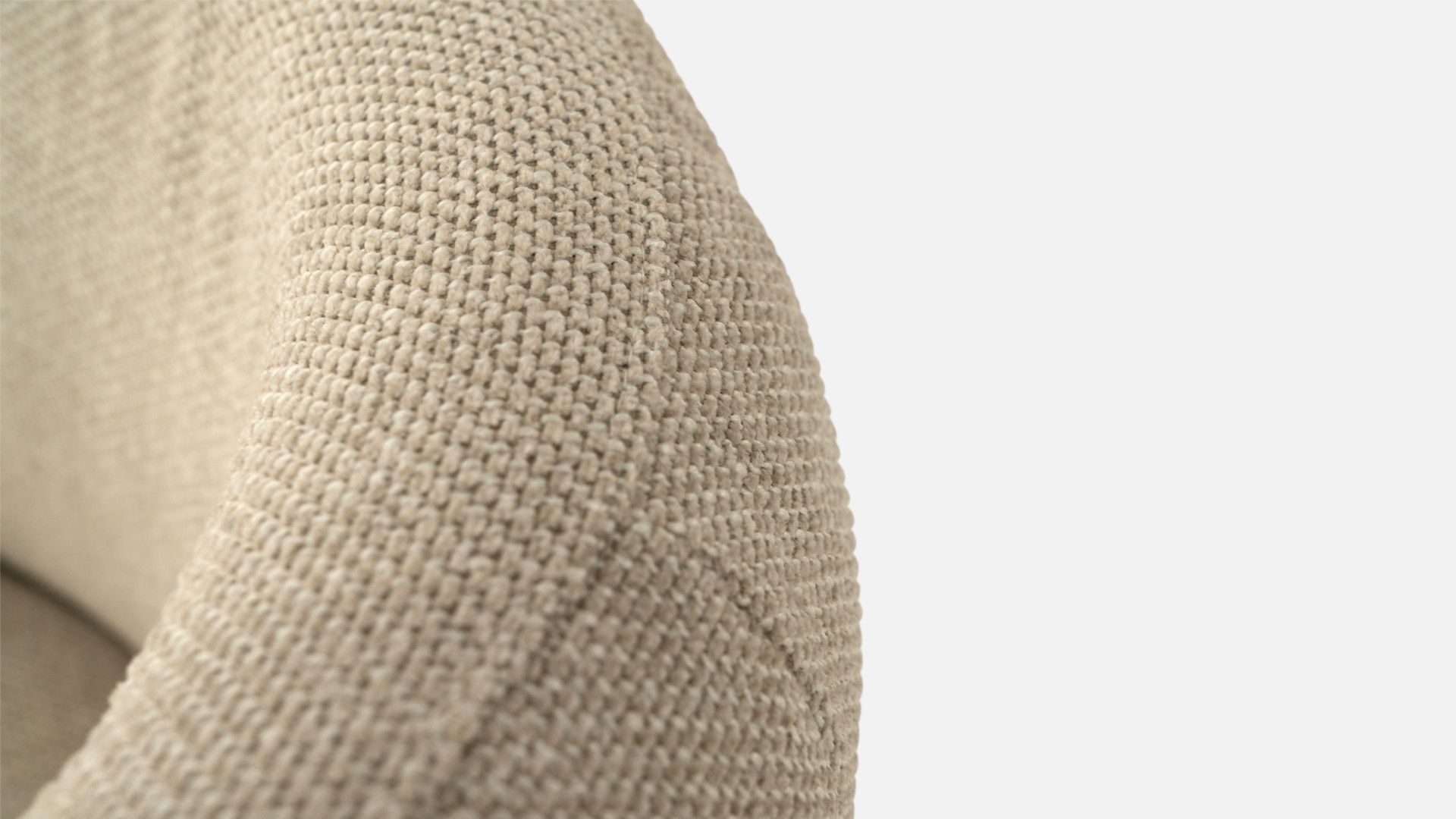 Chaise tissu NUAGE | Design contemporain et confort haut de gamme ...